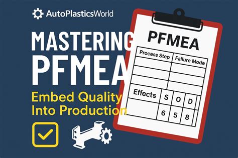 Mastering Pfmea A Complete Guide For Automotive Engineers