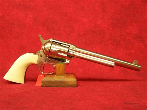 Uberti 1873 Cattleman Cody Nm Nicke For Sale At