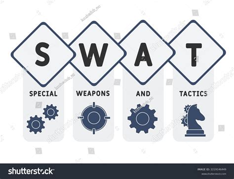 Swat Special Weapons Tactics Acronym Business Stock Vector Royalty Free 2219146449 Shutterstock