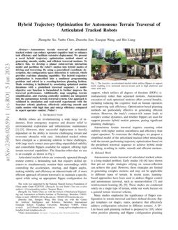Hybrid Trajectory Optimization For Autonomous Terrain Traversal Of