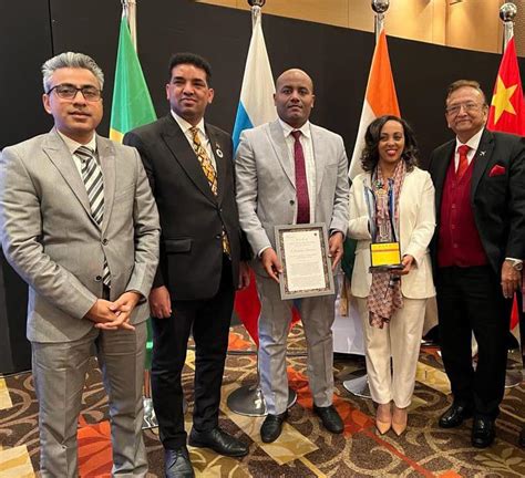 የኢትዮጵያ አየር መንገድ የብሪክስ አባል ሀገራት ሽልማት አሸነፈ