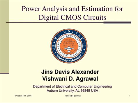 Ppt Power Analysis And Estimation For Digital Cmos Circuits Powerpoint Presentation Id 6036063
