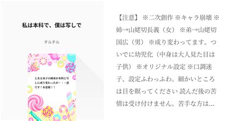 1 私は本科で、僕は写しで とある双子の姉弟が本科と写しに成り変わったが・・・逆です！本霊様！！ Pixiv