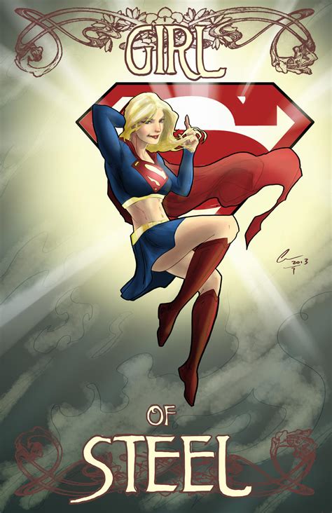 Supergirl The Girl Of Steel By Randomality85 On Deviantart