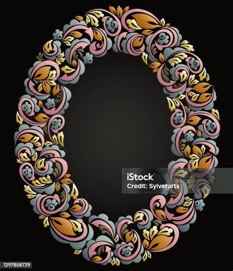 잎과 꽃 벡터 빈티지 디자인 장식 빈 클래식 스타일 테두리 고급 아름다운 배경 초대 또는 텍스트 장소 인사말 카드로 만든 꽃 프레임 0명에 대한 스톡 벡터 아트 및 기타