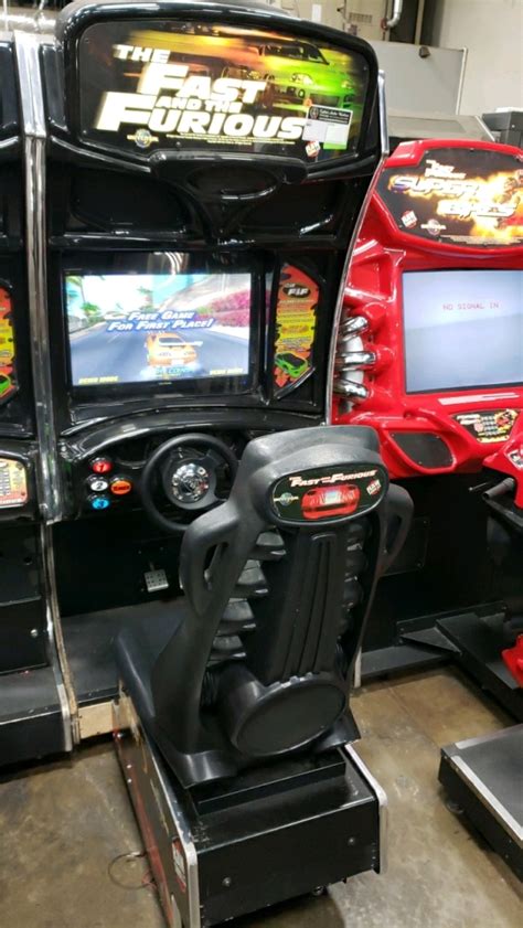 Fast And Furious Sitdown Racing Arcade Game Raw Thrills 2 3