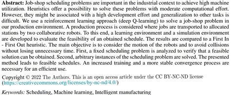 2022年强化学习求解调度问题文章大汇总强化学习 调度问题 Csdn博客 2022年强化学习求解调度问题文章大汇总强化学习 调度问题 Csdn博客