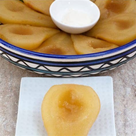 Cider Masala Poached Pears Mother Would Know