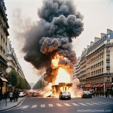 Paris Explosion Affected Individuals Stable Diffusion Online