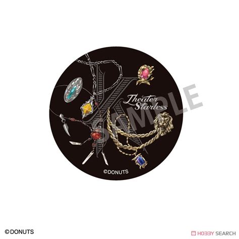 ブラックスター Theater Starless 缶バッジ Teamk チームモチーフ キャラクターグッズ 商品画像1