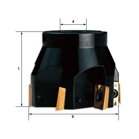 Cap De Frezare 90 Grade Ø100mm 13 Taisuri Racire Interioara Apkt10