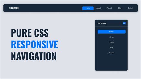 Responsive Navigation Menu Using Html Css Only 59 Off