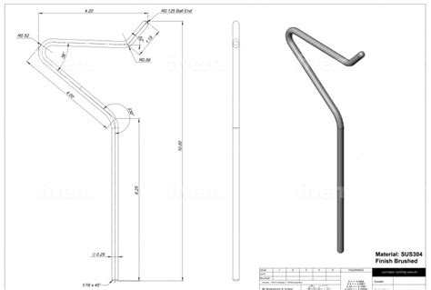 Draw A 2d Drawing With Solidworks Or 3d Cad Invent