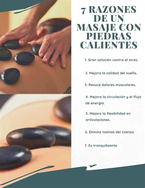 Masajes Con Piedras Calientes Spa Masaje Relajante Relax Masaje
