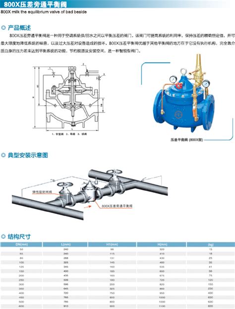 800x压差旁通平衡阀 产品中心 天津特一阀门有限公司