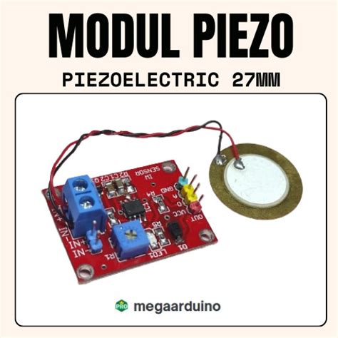 Jual Modul Piezoelektrik Piezo Elektrik Sensor Getar Piezo Modul Module