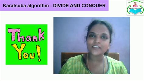 Karatsuba Algorithm Divide And Conquer Youtube