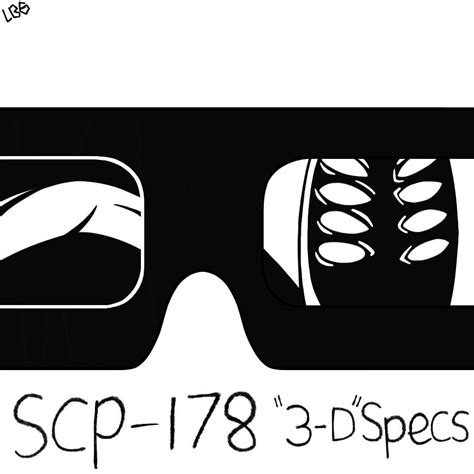 Scp 178 3 D Specs Scp Foundation Amino