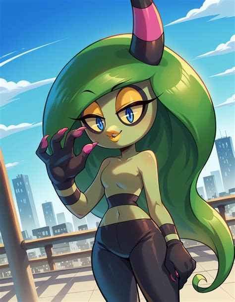 Zeena ジーナ Sonic The Hedgehog ソニック・ザ・ヘッジホッグ Commission Ingame