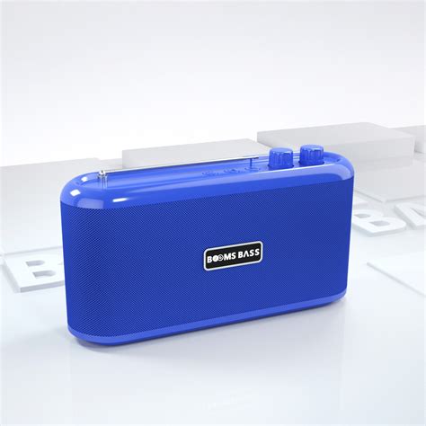 Беспроводная колонка BOOMS BASS L5 blue - купить по доступным ценам в ...