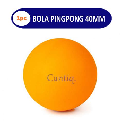 Icantiq Bola Ping Pong Pingpong Tenis Meja Shield 40mm Bola Tennis