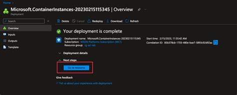 Azure To 15 Configurar Azure Container Instances Portal Unicast Cloud