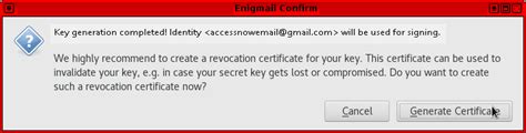Encrypted Email Set Up For Linux Access Now Digital Security Helpline