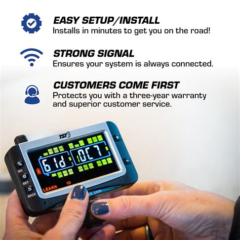 Tst 507 Tpms With 4 6 8 10 Or 12 Cap Sensors And Color Display