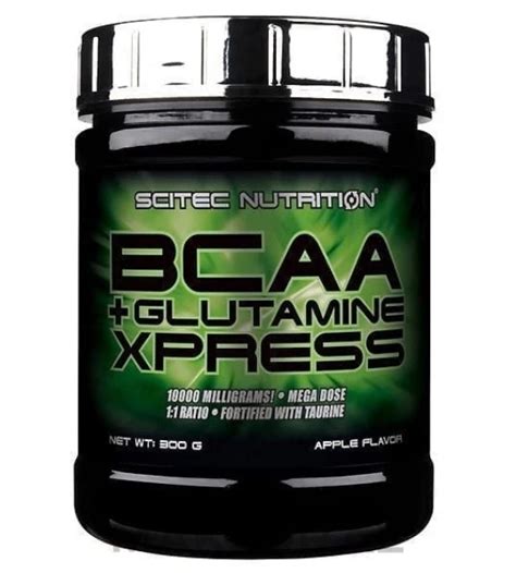 Scitec Nutrition BCAA + Glutamine xPress Apple Amino Acid | Makeup.ae