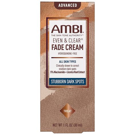 Ambi Even And Clear Fade Cream Advanced Walgreens