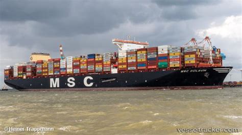 MSC Gulsun Cargo Ship IMO MMSI Callsign FTV Flag Panama