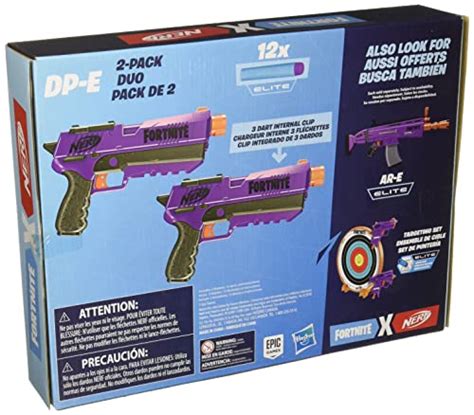 Nerf Fortnite Dp E Dart Blaster 2 Pack Pricepulse
