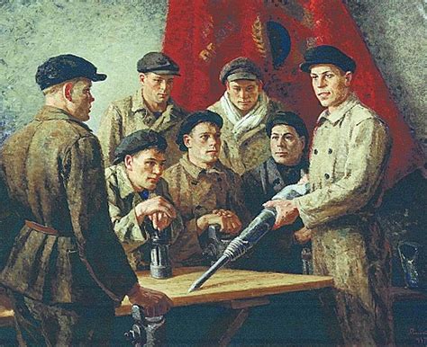 绘画苏联社会主义现实主义优秀作品欣赏XIV 第32期 哔哩哔哩