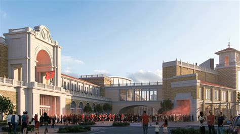 Renderings Of The Womble Football Center At Texas Tech