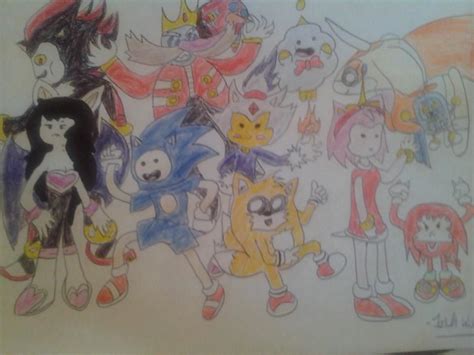 Adventure Time Sonic Crossovers By Sk8rx50 On Deviantart