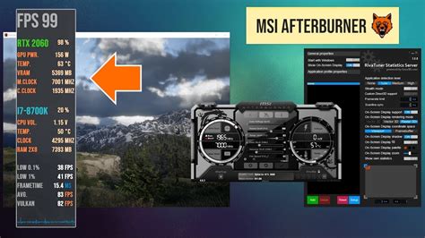 اموزش برنامه ی msi afterburner youtube