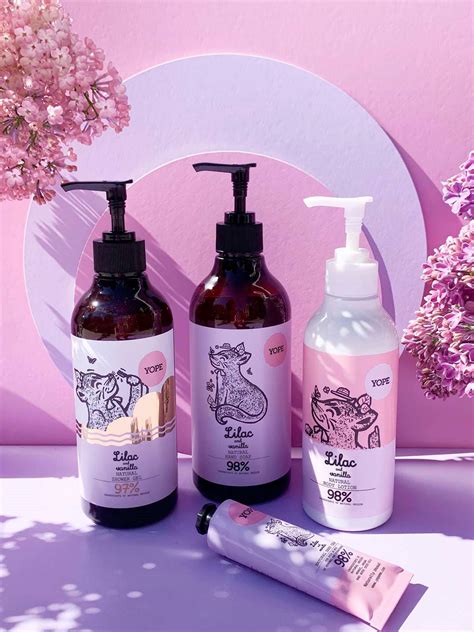 YOPE Botanical Natural Body Lotion Lilac & Vanilla 300 ml | lyko.com