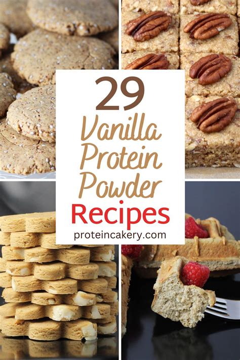 40 DELICIOUS Vanilla Protein Powder Recipes Protein Baking Protein