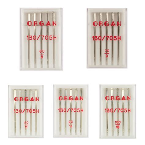 Иглы стандарт универсальные, Organ (Япония), 5шт, в ассортименте купить ...