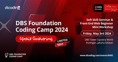 Offline Dbs Foundation Coding Camp 2024 Upskill Gathering Soft Skill