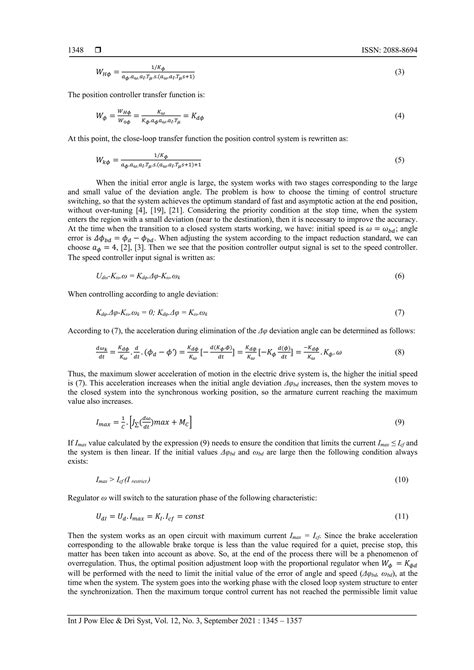 Development Of A Position Tracking Drive System For Controlling Pmsm Motor Using Dspace 1104