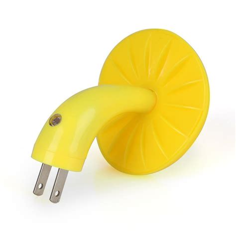 Set Led Yellow Light Sensor Night Light Socket Bedside Table Lighting