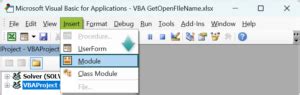 Vba Getopenfilename Excel Examples Multiselect How To Use