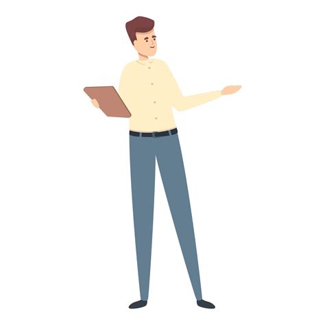 Vector De Dibujos Animados De Icono De Servicio De Planificador De