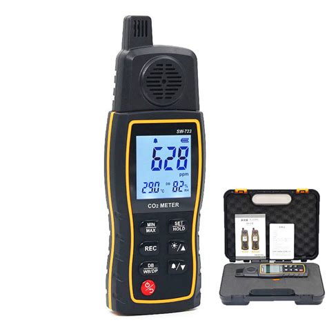 Buy Nobgp Carbon Dioxide Detector Portable Co2 Meter Tester Analyzer High Precision Air