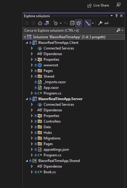 Creare Una Web App In Tempo Reale Con Blazor E Signalr
