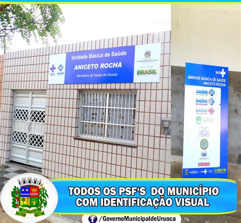 Governo Municipal de Uruoca SECRETARIA DA SAÚDE APRESENTA A NOVA COMUNICAÇÃO VISUAL DOS POSTOS