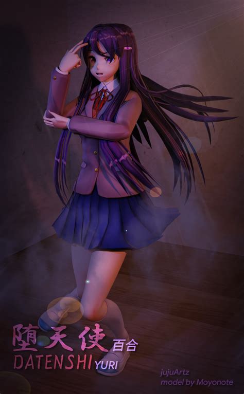 Blender Datenshi Yuri Ddlc