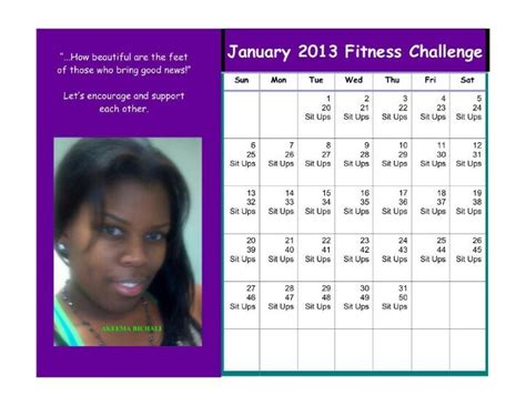 January Sit Up Challenge Sit Up Challenge Challenges Health Fitness
