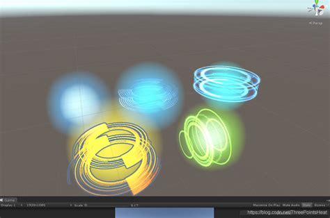 Unity光圈旋转效果